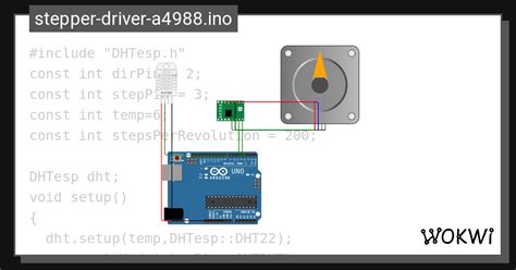 Stepper Driver O Wokwi Esp32 Stm32 Arduino Simulator