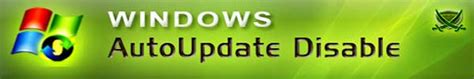 Windowsautoupdatedisable