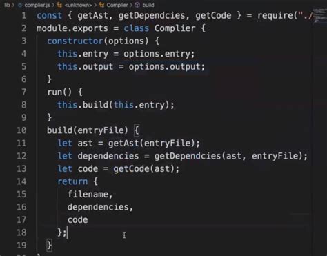 前端学习笔记学习笔记第七十柒天 Webpack源码分析5 前端导师歌谣 博客园
