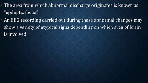 Epilepsy Pathophysiology Pptx