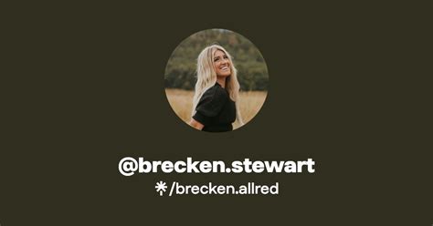 Brecken Stewart Instagram Tiktok Linktree