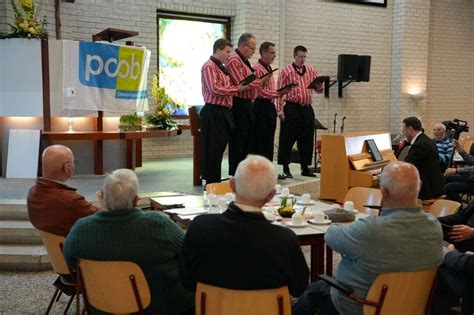 Urker Mannenkwartet Geeft Optreden Bij De Pcob Video Nieuws Uit