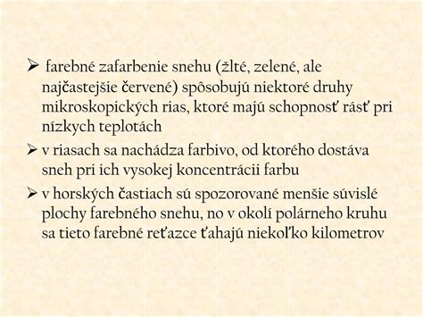 Ppt Riasy A Sinice Ako Kozmopolitné Organizmy Powerpoint Presentation