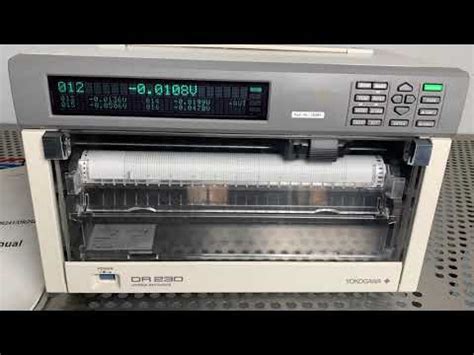 Yokogawa Dr230 Hybrid Recorder Dr 230 Bund German Army Bundeswehr Miltec24