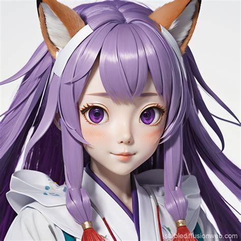 Genshin Impact Yae Miko Illustration Stable Diffusion Online