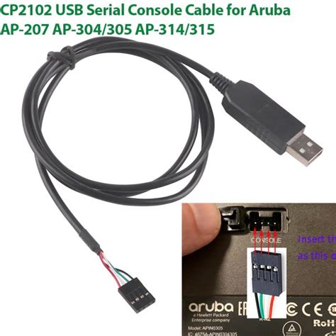 Cáp Console Jw071a Usb To 4pin Chip Cp2102 Cấu Hình Bộ định Tuyến Aruba