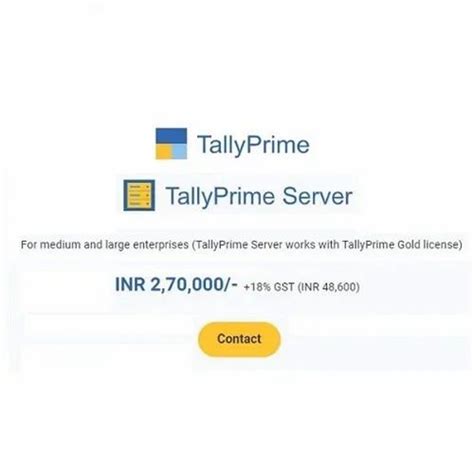 Tally Prime Server Software Free Demo Available At Best Price In Mumbai