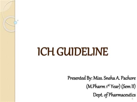 Ich Guidelines Pptx
