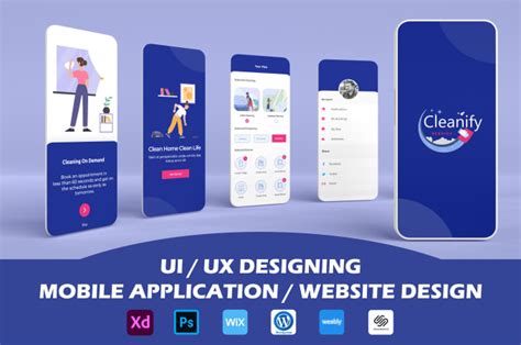 Design Web Ui Ux Design Or Mobile App Ui Ux Design By Wixpr0 Fiverr