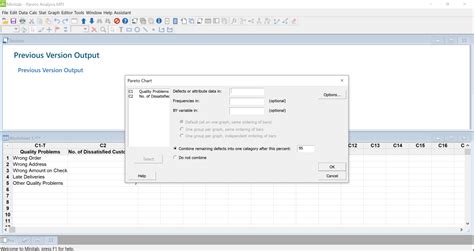 How To Create A Pareto Chart In Minitab 18 Artofit
