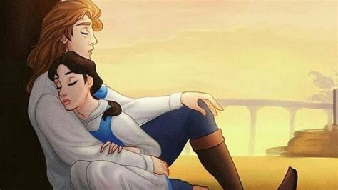 Создать мем персонаж бель и принц адам свадьба дисней фемслэш белоснежка Картинки Meme