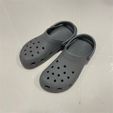 290 정품 크록스 아쿠아슈즈 그레이 슬리퍼 샌들 헬로마켓