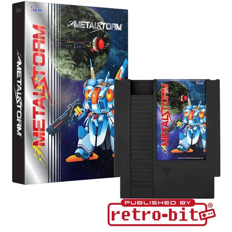 Metal Storm Limited Run Games Nintendo Nes Retro Mtl