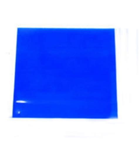 Blue Acrylic Plaskolite Panel Sheet Plexiglass Plastic 1mm30cm30cm