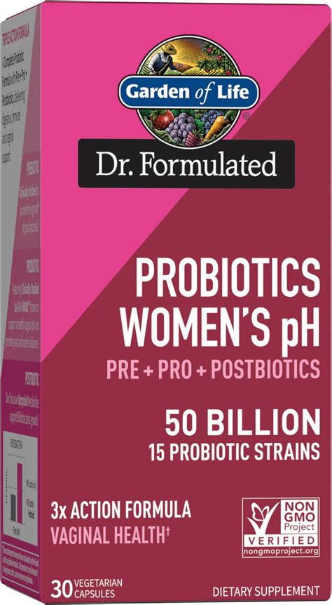 Garden Of Life Dr Formulated Womens Ph Probiotics 50