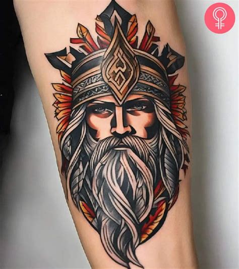 Odin Tattoo Meaning Wisdom Sacrifice And Power