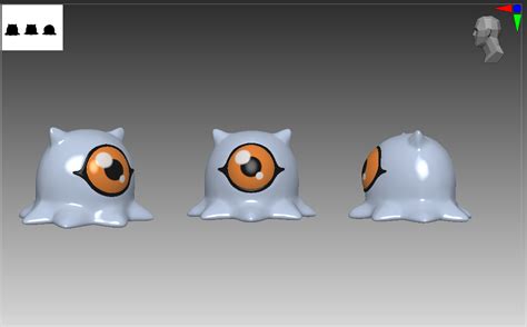 🐉 Digimon Kuramon・free Stl File For ・cults