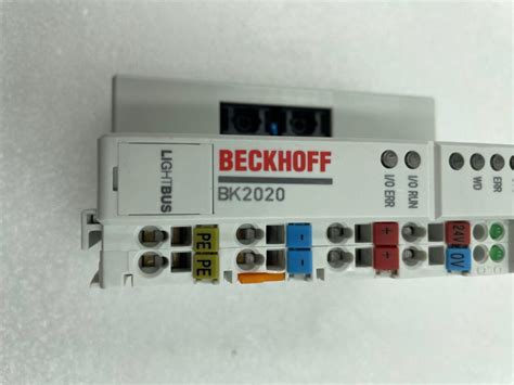 Beckhoff Bk2020 Lightbus Coupler Module Novus Ferro Pte Ltd