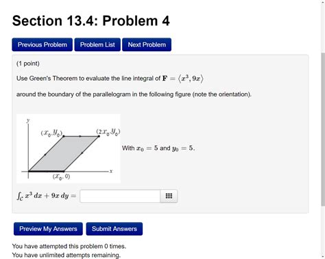 solved section 13 4 problem 4 previous problem problem list