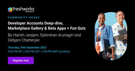 Community Hours 29th September 2022 Developer Accounts Deep Dive Marketplace Gallery And Beta