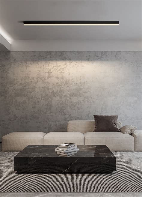 LED Ceiling Lampu Long Strip Surface Mounted Linear Lamp Aisle Balcony Bedroom Dining Room