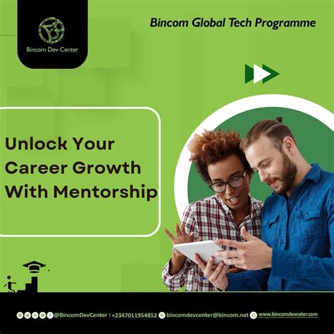 bincom dev center on linkedin mentorshipmatters careergrowth