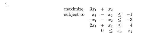 Solved Solve The Following Lps Using The Two Phase Simplex