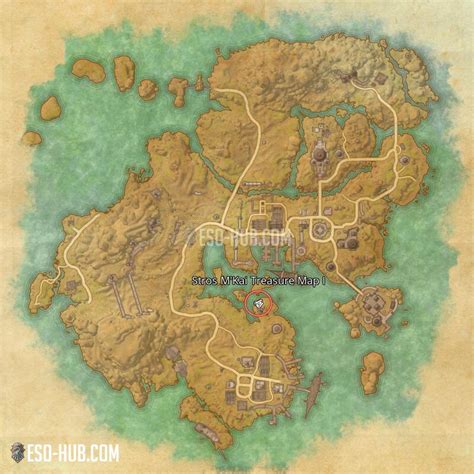 Stros Mkai Treasure Map I Eso Hub Elder Scrolls Online