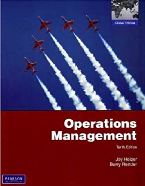 [used Book] Operations Management 10th Edition By Jay Heizer Barry Render Lazada