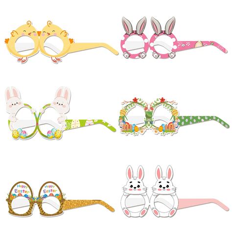 Easter Savings Pretxorve Easter Glasses Easter Paper Glasses