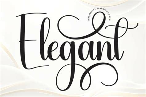 elegant script typeface download free font