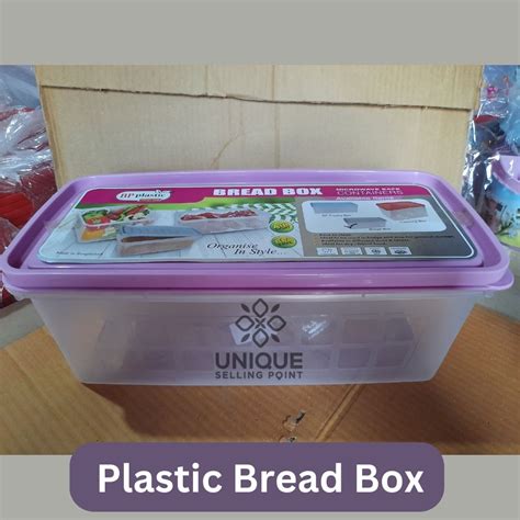 Plastic Bread Box Kitchen Food Storage And Dispensers Bd