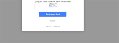 Selenium Webdriver Not Able To Click On Facebook App Permission Page