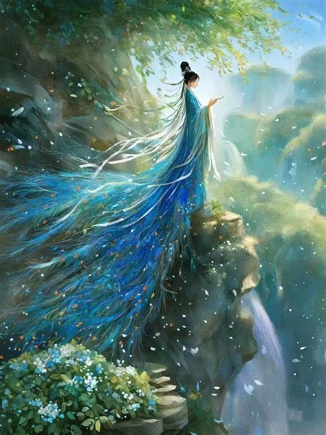 孔雀公主 花瓣网