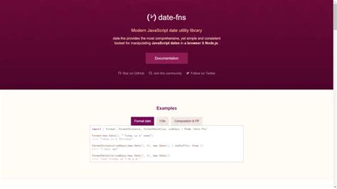 How To Use Nodejs Date Fns Date Javascript Library