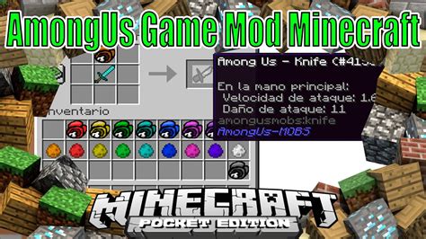 Among Us Game Mod Minecraft Pe Apk For Android Download