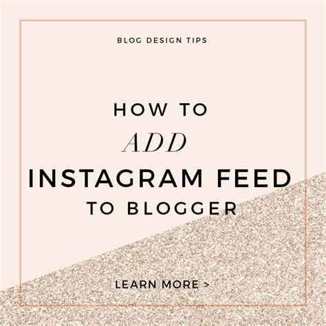 How To Add An Instagram Widget To Blogger Using Snapwidget Little