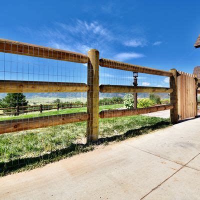 Heavy Split Rail With Wire ETimbers
