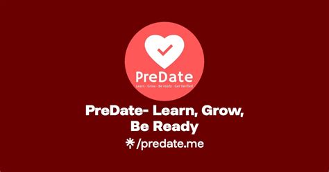 Predate Learn Grow Be Ready Instagram Facebook Linktree