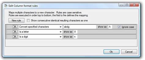 data profiling rules and data format strings