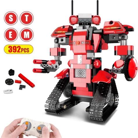 Blocs De Construction Robot Rc Jouet Robot Télécommandé Stem Kit De Robotique Bricolage
