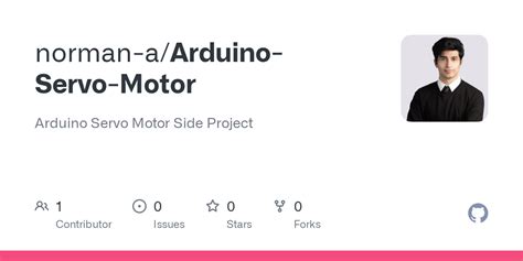 Github Norman A Arduino Servo Motor Arduino Servo Motor Side Project