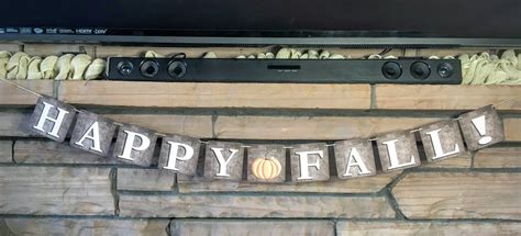 Happy Fall Printable Banner Decoration Printables 4 Mom