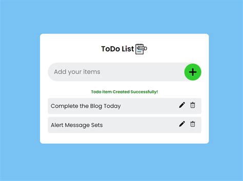 How To Build A Todo List App Using Html Css And Javascript Dev Community