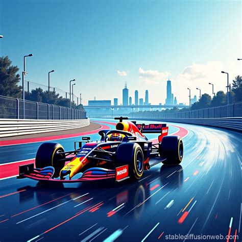 Formula 1 Poster With Data Analytics Stable Diffusion Online