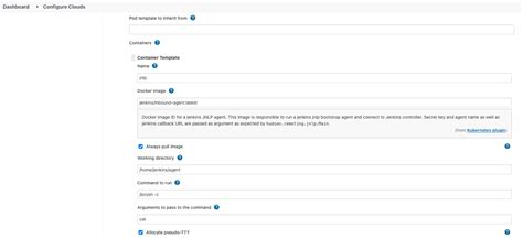 jenkins jenkins latest does not reflect kubernetes jnlp image tag