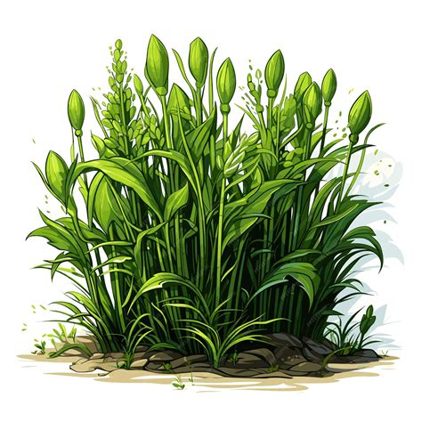 Grass Border Vector Illustration Premium Ai Generated Vector