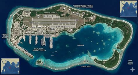 Diego Garcia Military Base Satellite Imagery What The World Can See