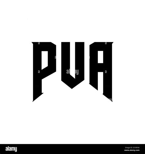 Pua Letter Logo Design For Technology Company Pua Logo Design Black