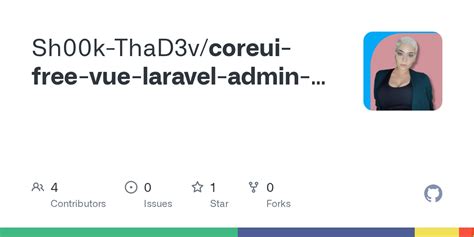 Github Sh00k Thad3vcoreui Free Vue Laravel Admin Template